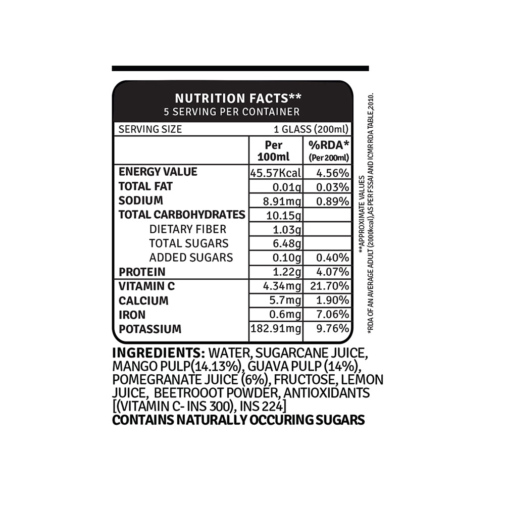 Buy Mixed Fruit Juice Online at the Best Price - Wingreens World ...